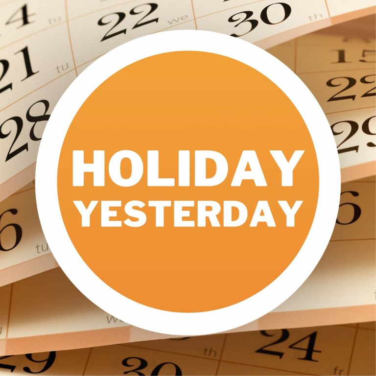 What Holiday Was Yesterday? ᐉ What Did You Miss?