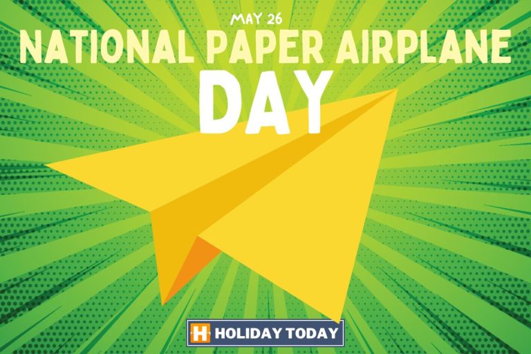National Paper Airplane Day (2026) - Holiday Today