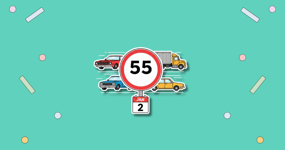 55 Mph Speed Limit Day (January 2, 2025) - Holiday Today
