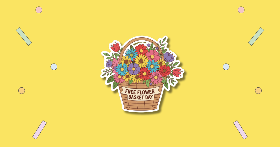 Free Flower Basket Day (January 4, 2025) - Holiday Today